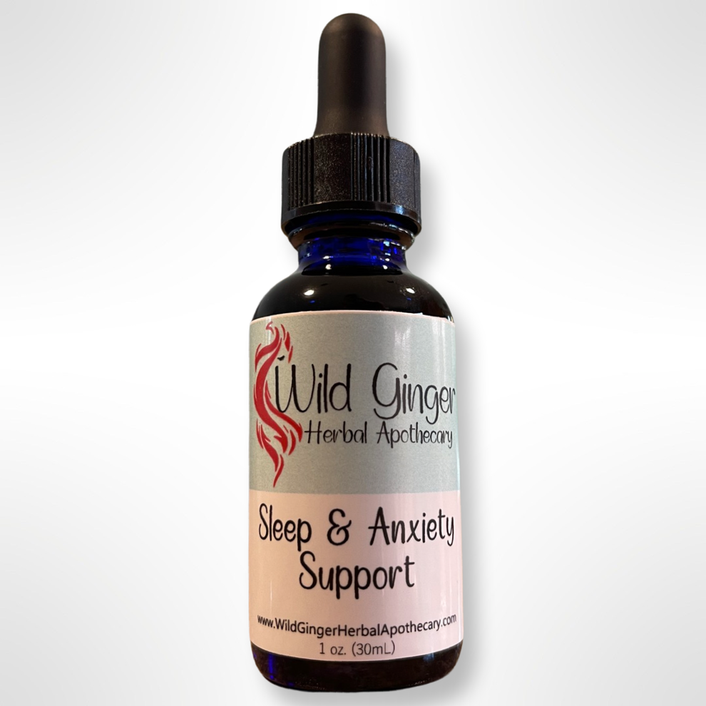 Sleep & Anxiety Support – Wild Ginger Herbal Apothecary